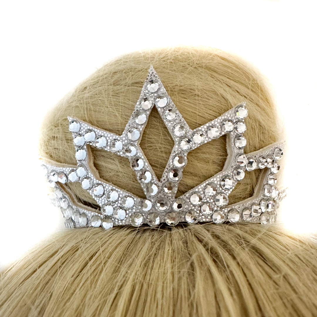 Crown Bun Rhythmic Gymnastic Accessories for Hair Jewelery Rgcrown ...