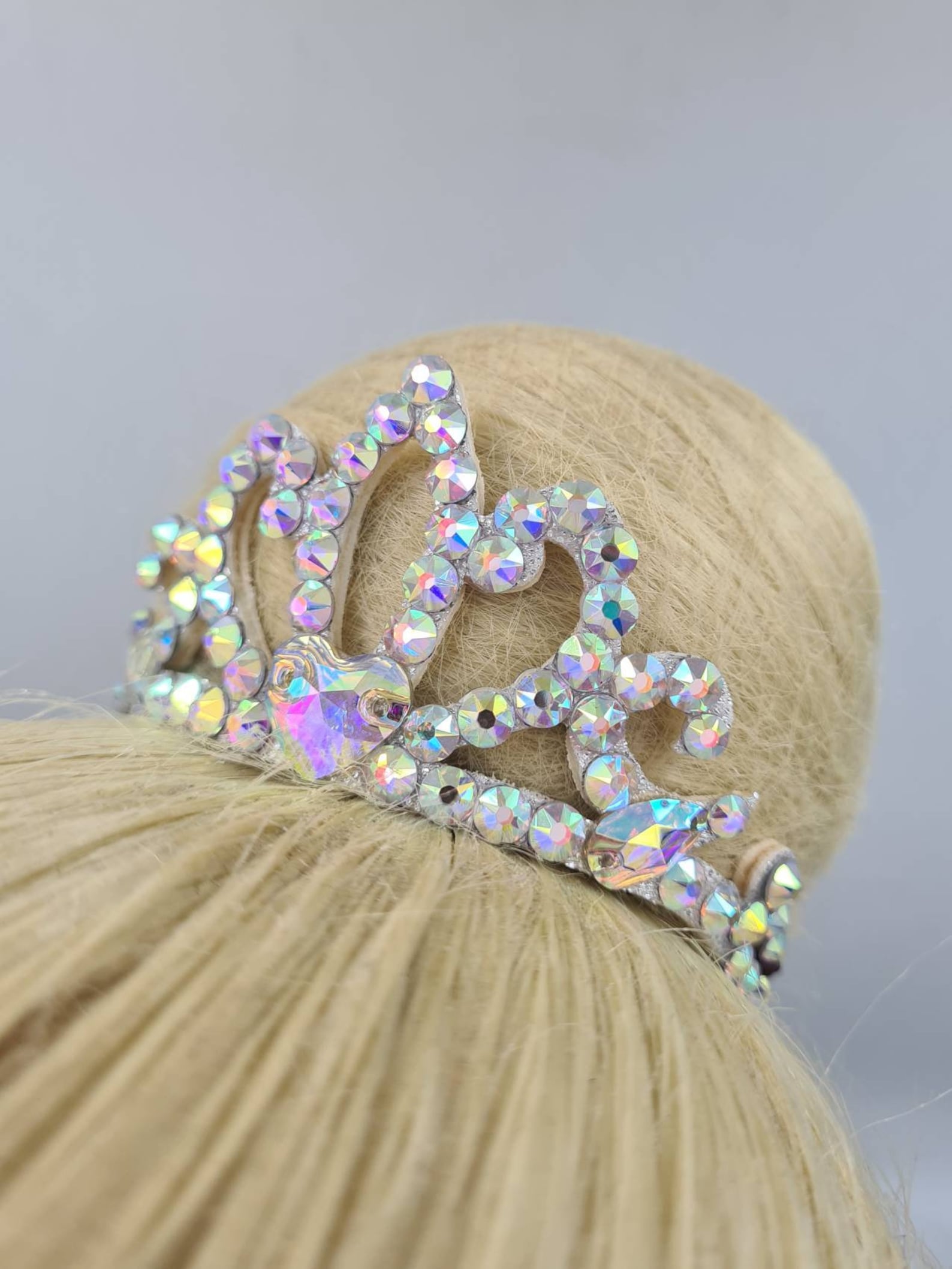 Crown Bun Rhythmic Gymnastic Accessories for Hair Jewelery Rgcrown ...