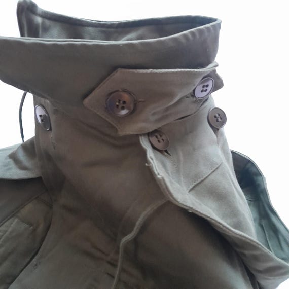French Army M64 Field Jacket with Detachable Hood 197… - Gem