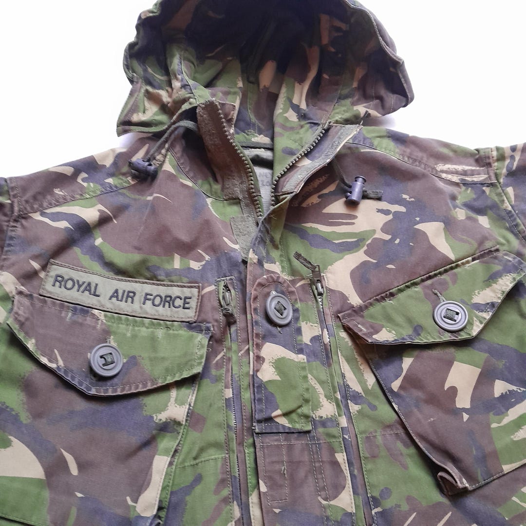 Royal Air Force DPM Camo Hooded Parka Jacket - Etsy