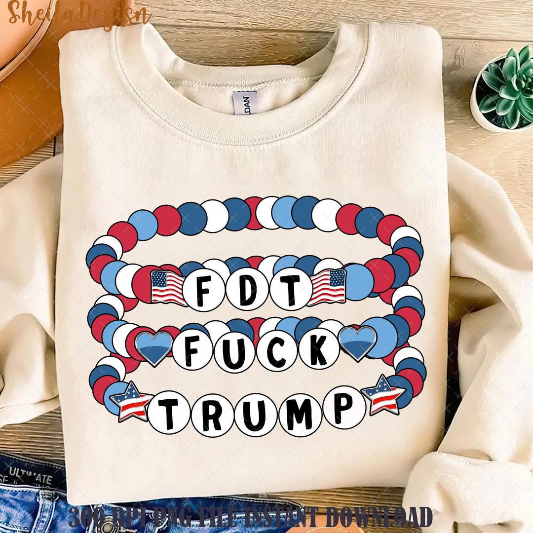 FDT Fuck Trump Bracelet Png, Anti Trump Png, Anti Fascism Png, FDT Png ...