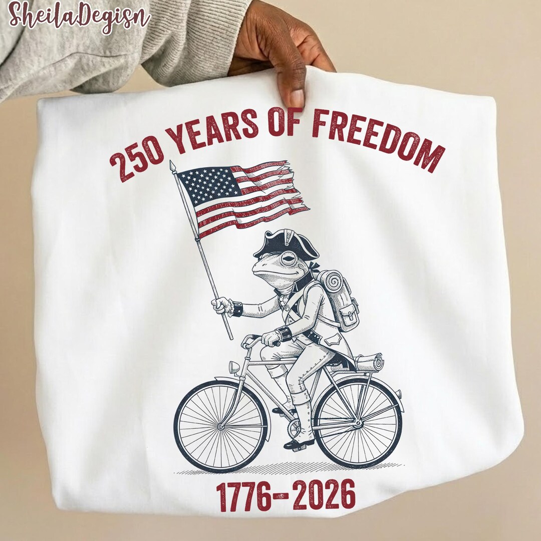 250 Years of Freedom Frog Png, USA 250th Anniversary PNG Bundle, 1776 ...