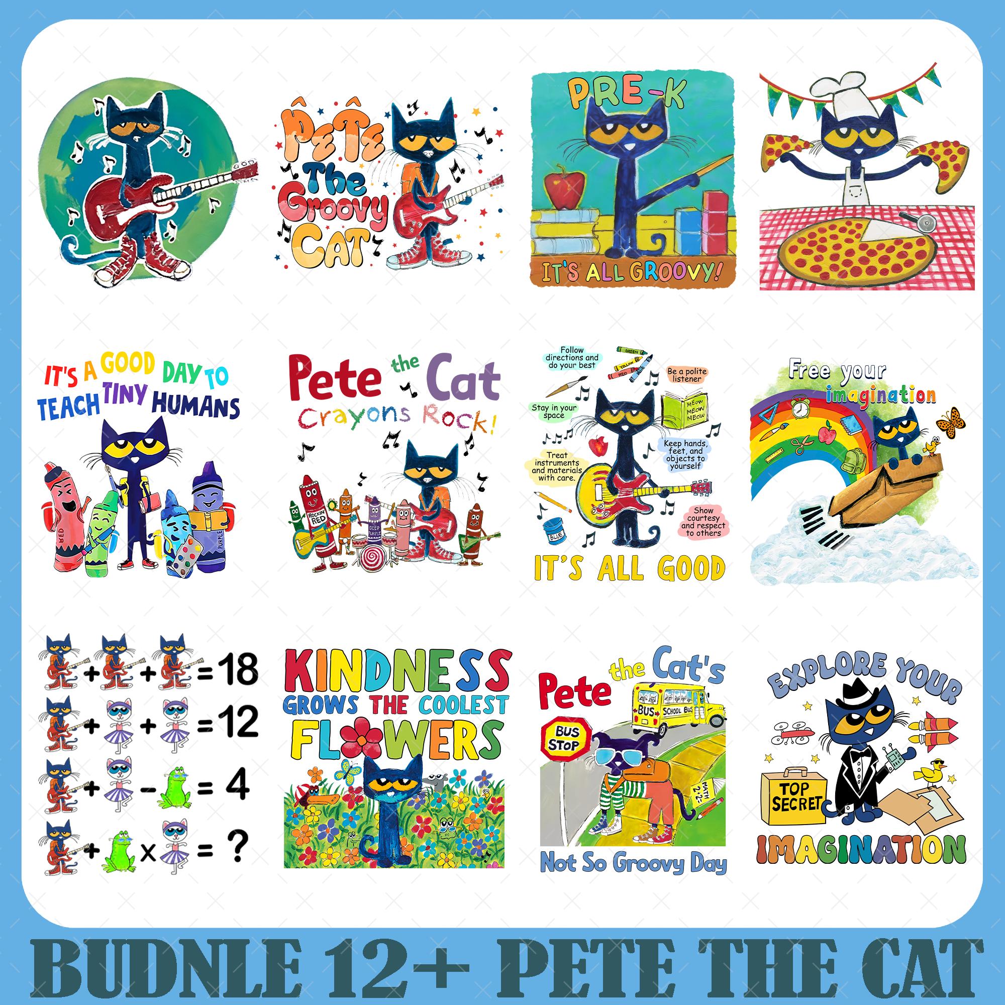 Pete De Kat School Clipart Pete The Cat Clip Art, Transparent PNG