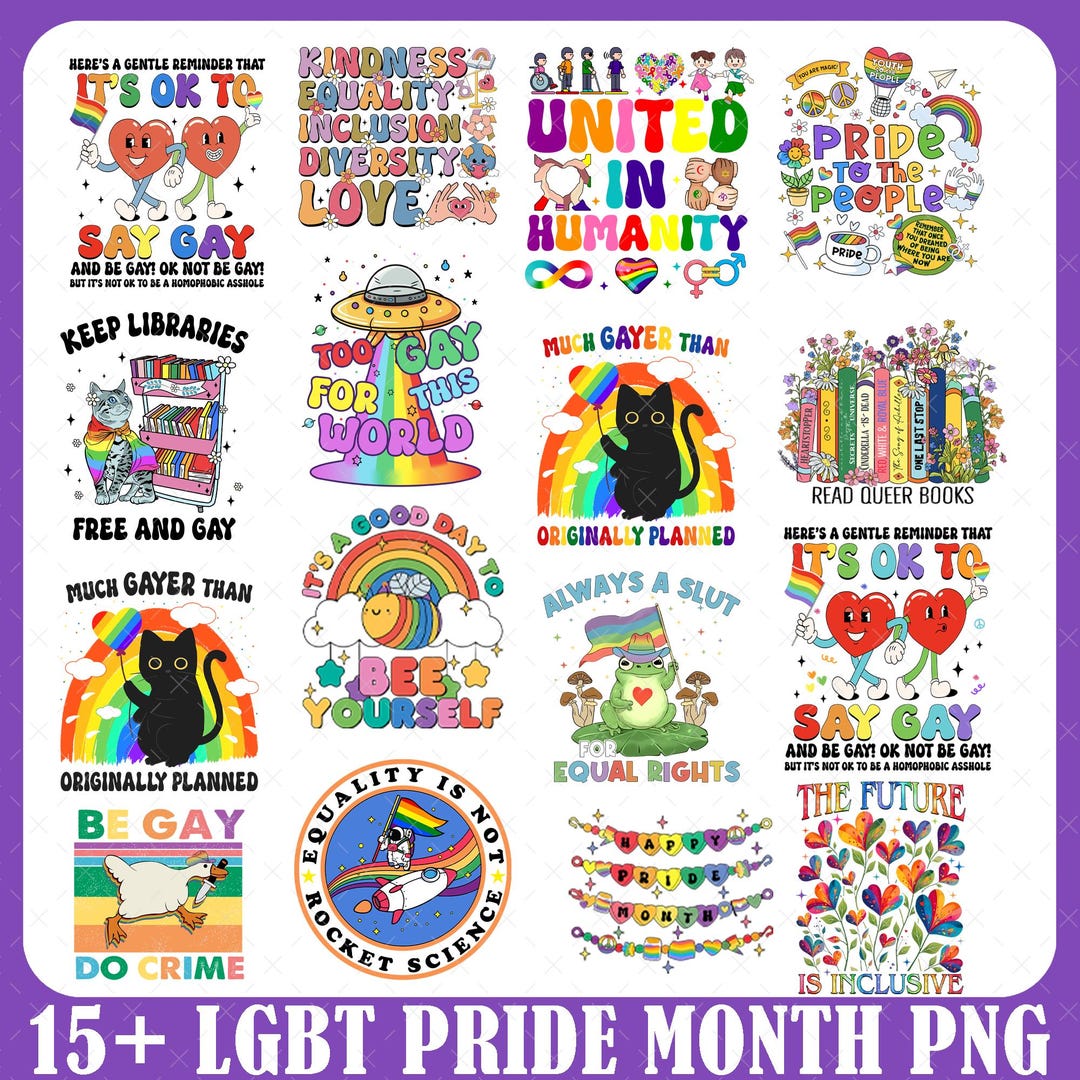 15+ LGBT Bundle Png Design, Lgbt Png, Gay Coquette Bow Png, Rainbow ...
