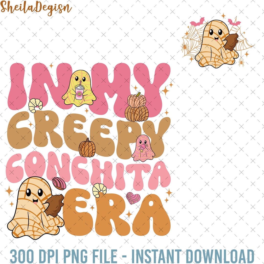 In My Creepy Conchita Era Png, Mexican Ghost Png, Creepy Conchita Era Png, Conchas and Cucuys ...