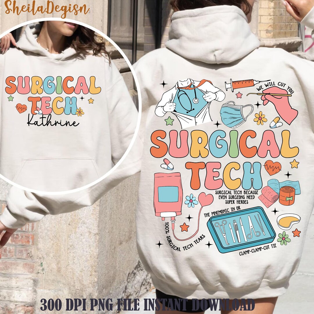 Surgical Tech Png, Surgical Tech Gifts, Surgical Technologist Png ...