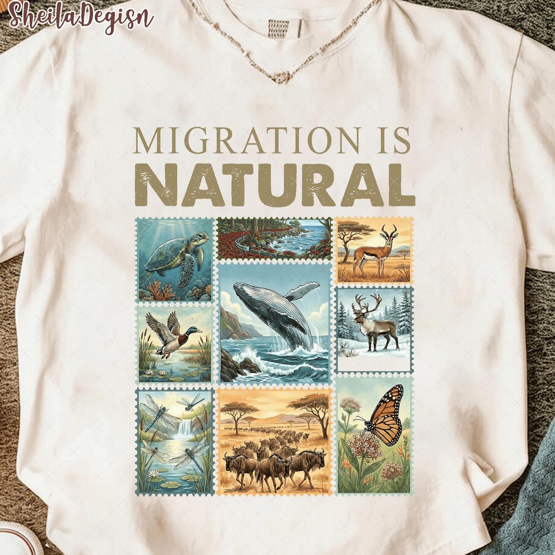 Migration is Natural Png, Great Again PNG Bundle, Migration is ...