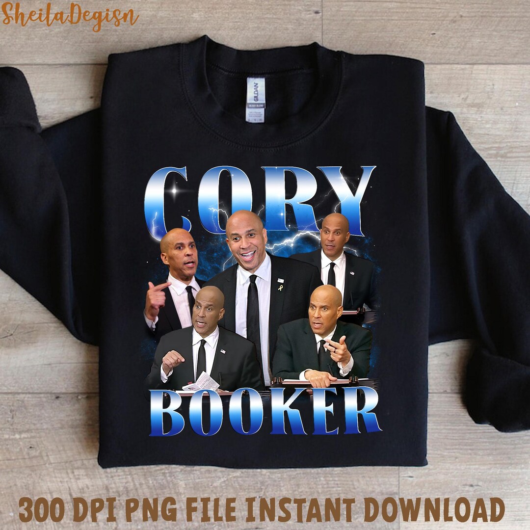 Cory Booker Png, Anti Trump Png, the Filibuster PNG, Patriotic Cory ...