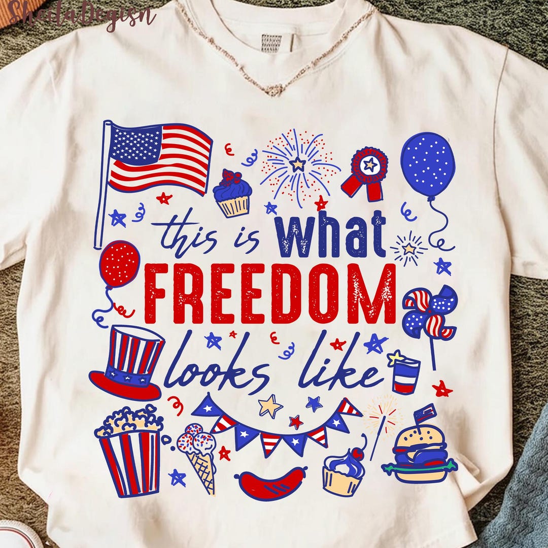 This is What Freedom Looks Like Png, 4th of July Png, Independence Day ...