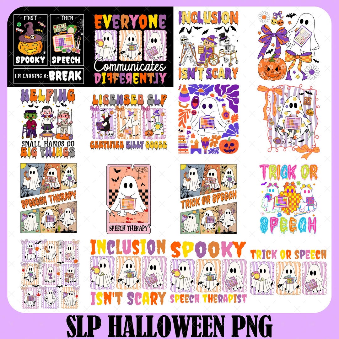 Inclusion Isn't Scary Halloween PNG, SLP Halloween Png, Inclusion ...