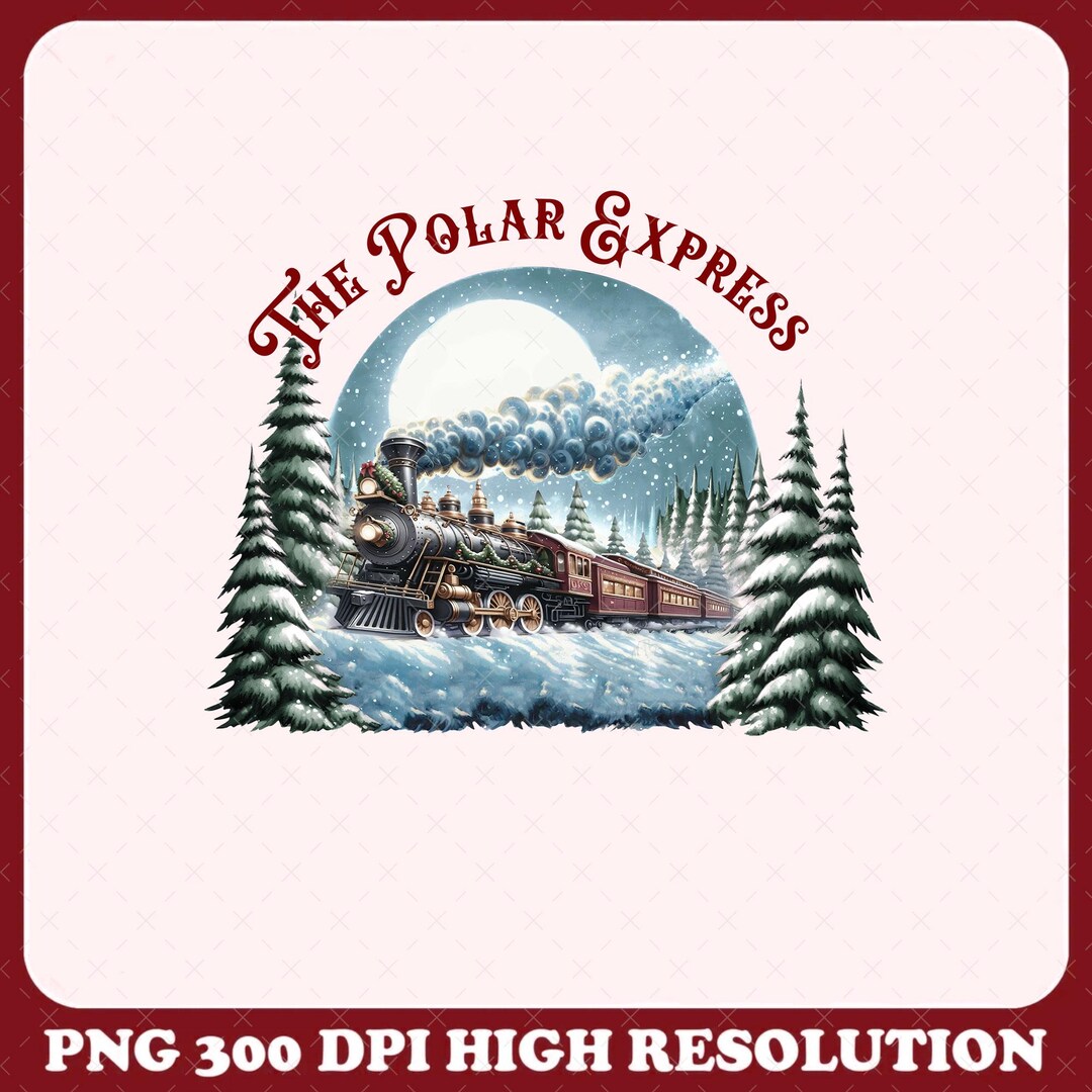The Polar Express Christmas Movie Png, All Aboard Admit One Believe Png ...