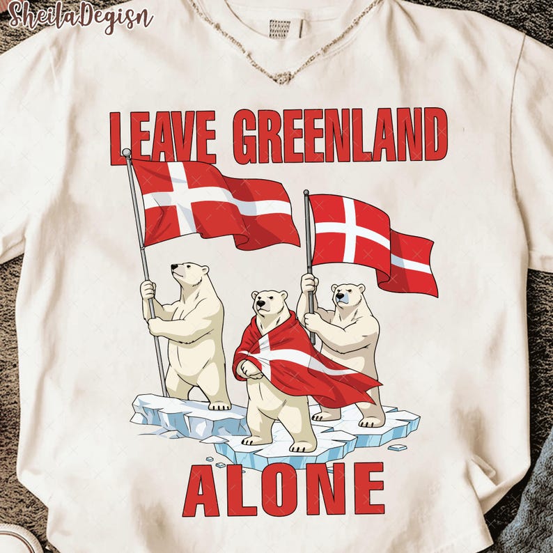 Leave Greenland Alone Bear Png, Anti Trump Protest Png, Greenland ...