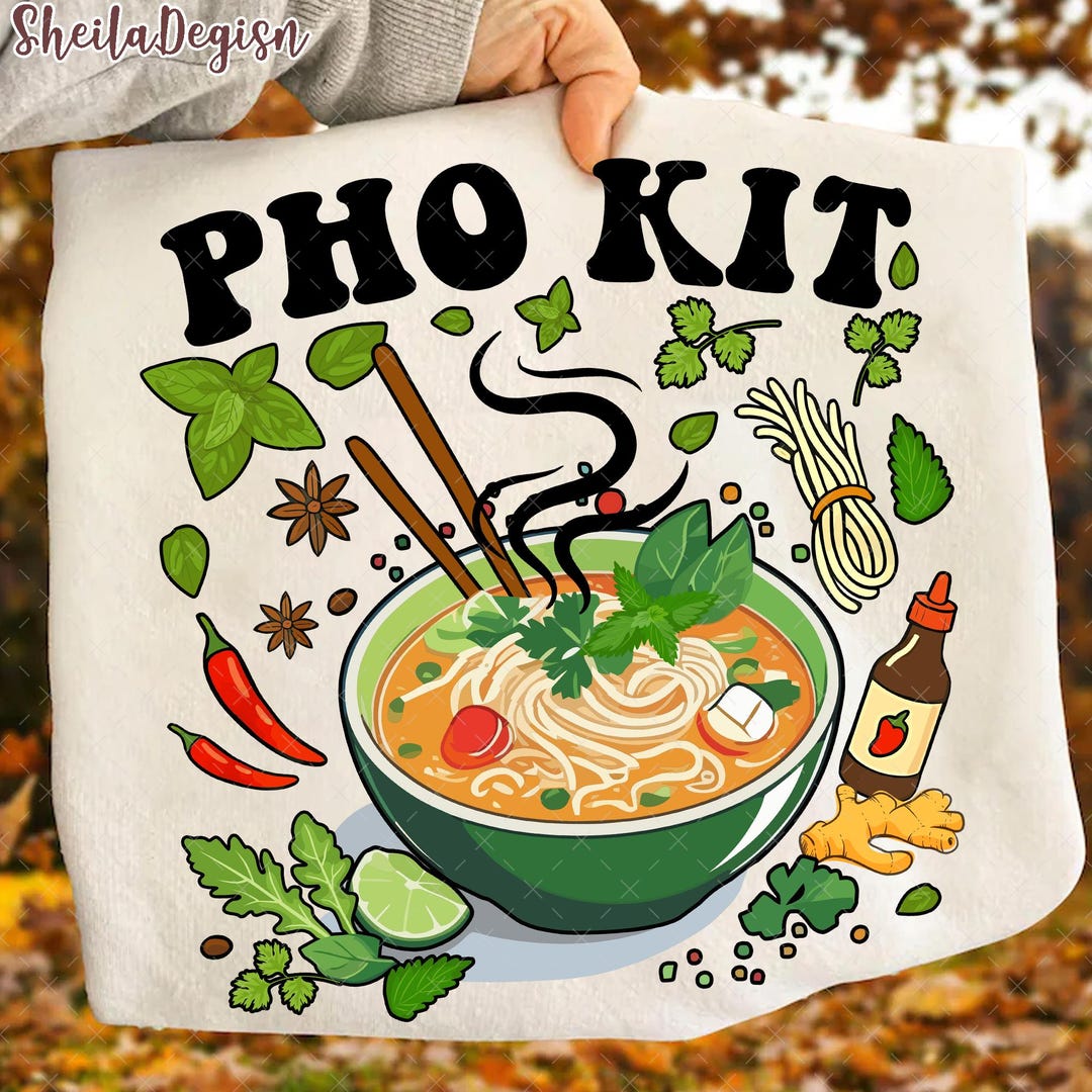 Pho Kit Png, Foodies Png, Mariners Fans Png, Noodle Lovers Png, Food ...