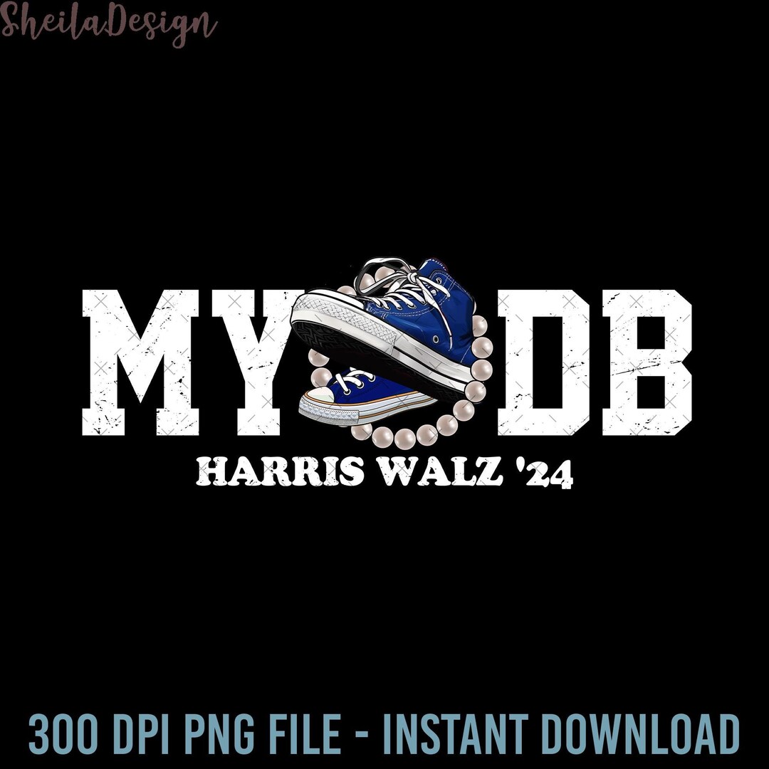 MYODB Harris Walz 24 Png, Mind Your Own Damn Business Png, Tim Walz Png ...