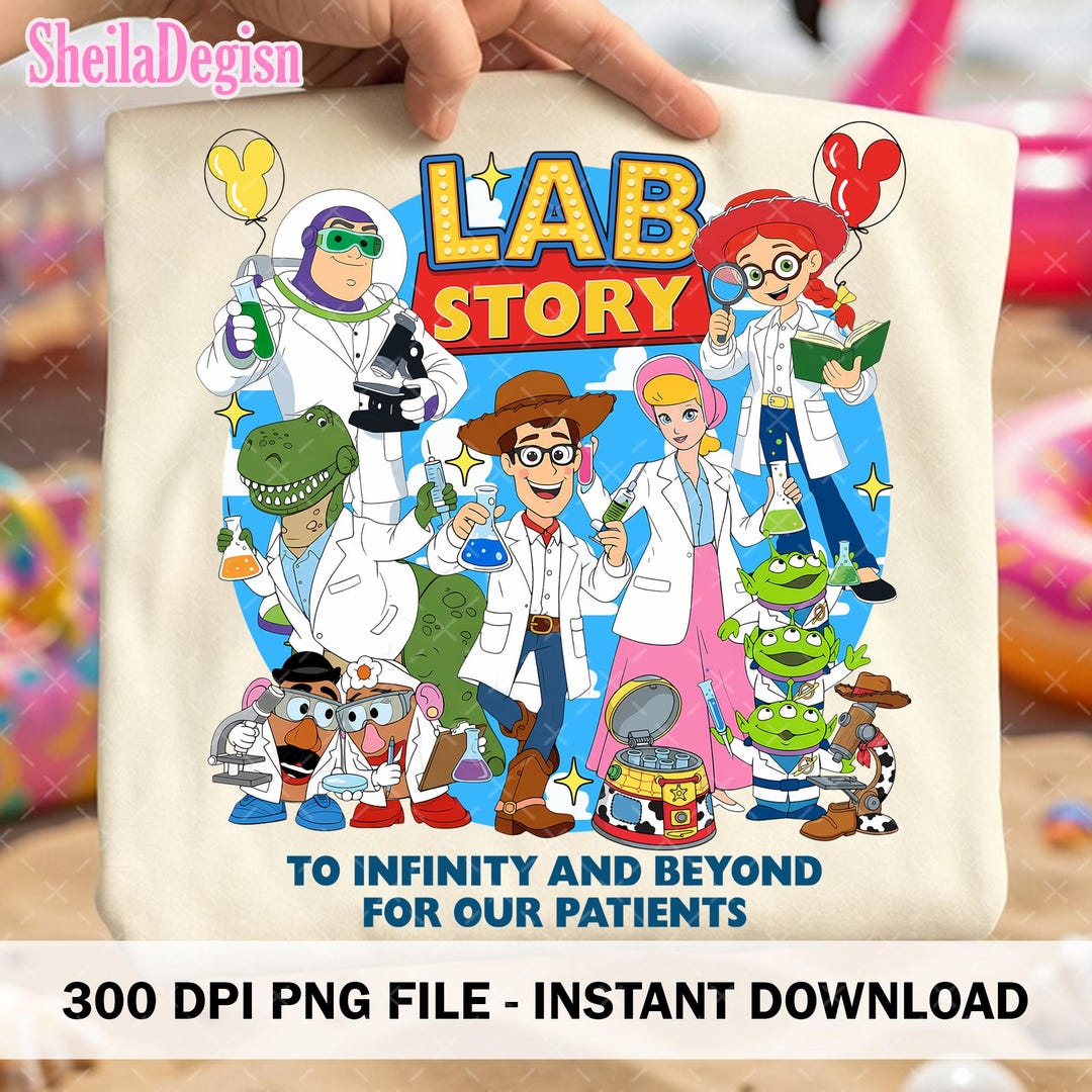 Disneyland Toy Story Lab Week 2026 Png, Lab Week 2026, Laboratory ...