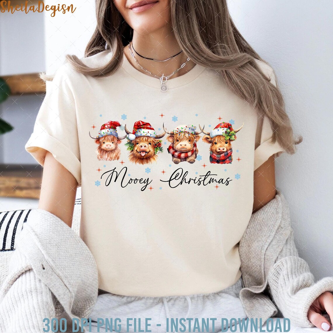 Mooey Christmas Png, Have Yourself A Mooey Little Christmas Png ...