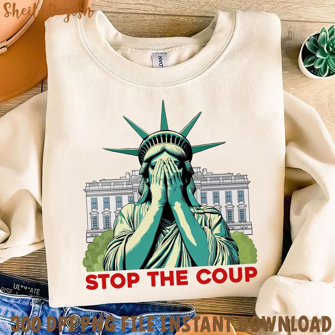 Stop the Coup Anti Trump Png, Democrat President Liberal Png, Trump ...