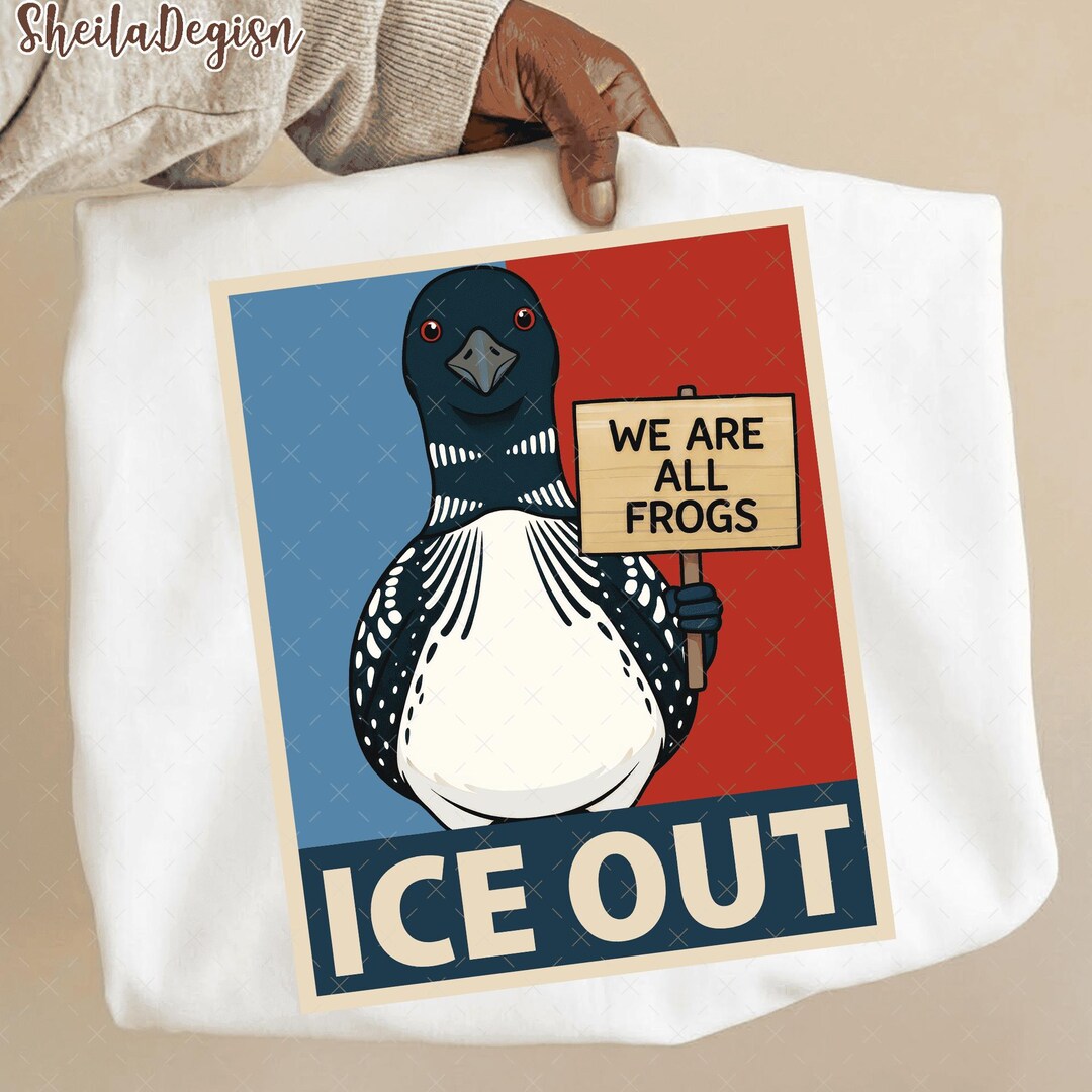 Ice Out Png, Minnesota Loon Resist Png, I Stand With Minnesota Png ...