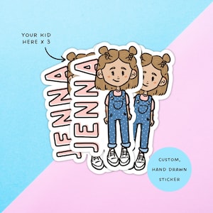 Kid's Name Stickers, Daycare Labels Waterproof, Name Stickers ...