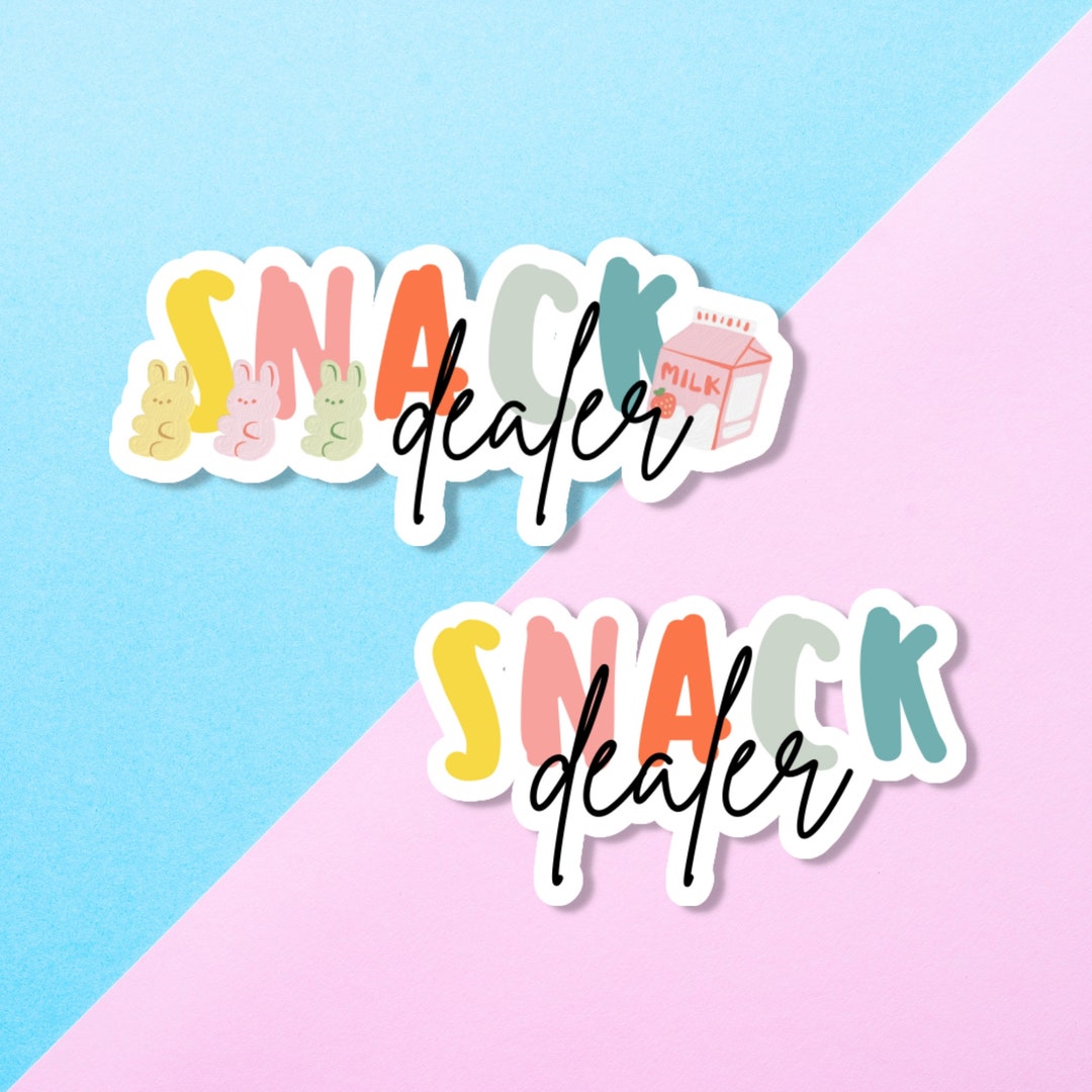 Snack Dealer Sticker, Funny Mom Sticker, Mom Life Sticker, Mom Gift ...