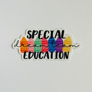 Special Education Sticker Teacher Gift, Special Education Teacher ...