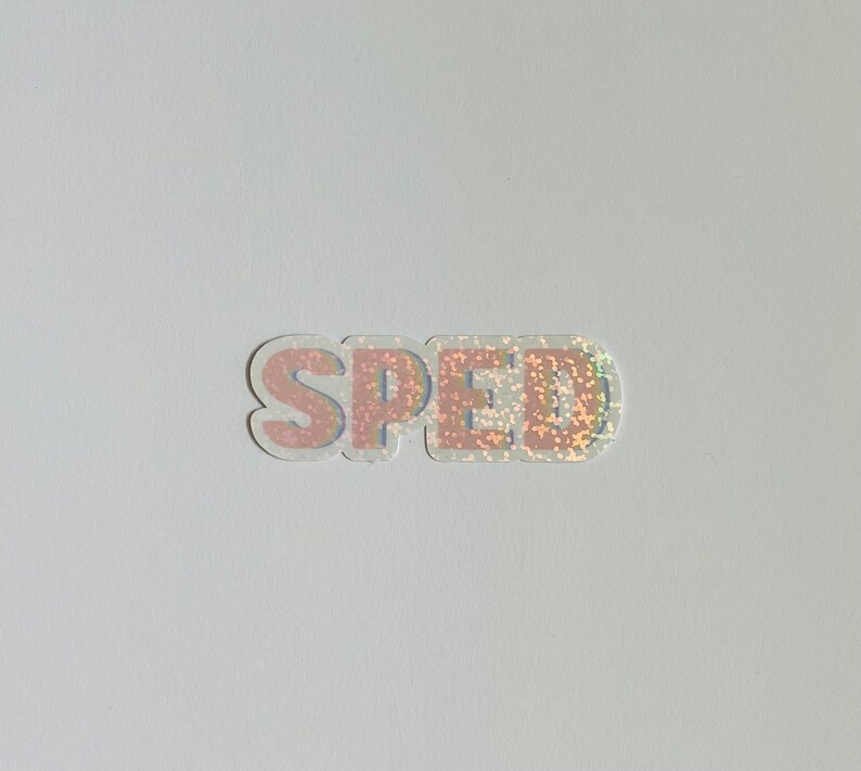 SPED Sticker Gift for Teacher, Special Needs Sticker, Special Education ...