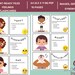 Printable Flashcards to Teach Feelings & Emotions, Digital Flashcards ...