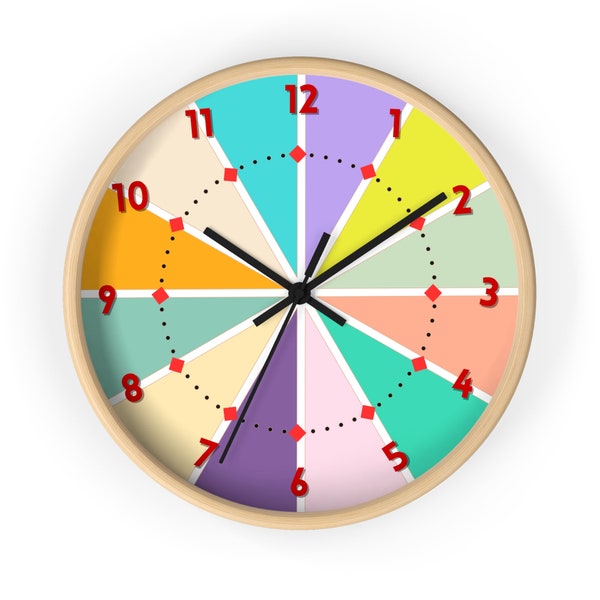 Children Wall Clock - Etsy