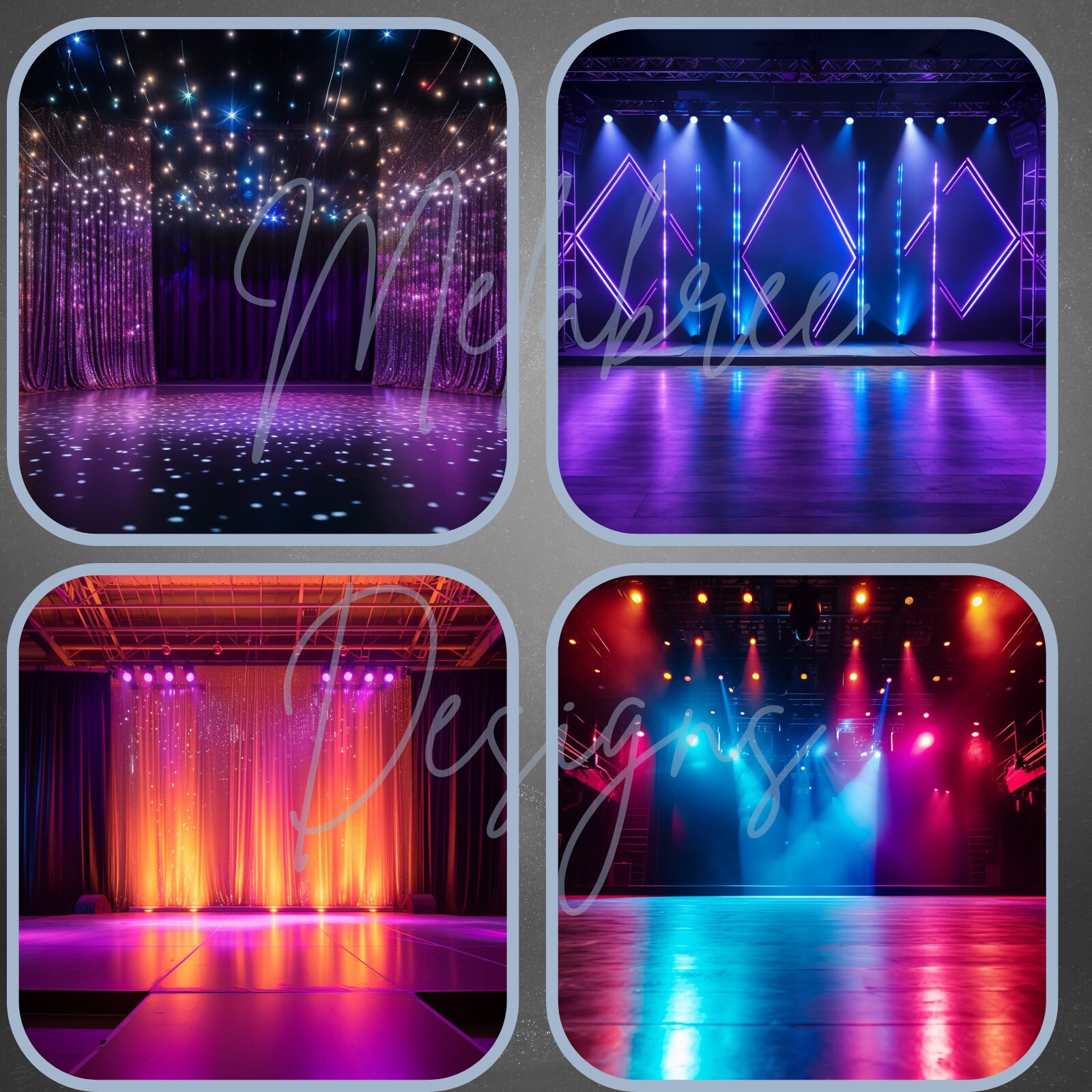 Cheer Digital Backdrop, Cheerleader Backgrounds, Dance Competition ...