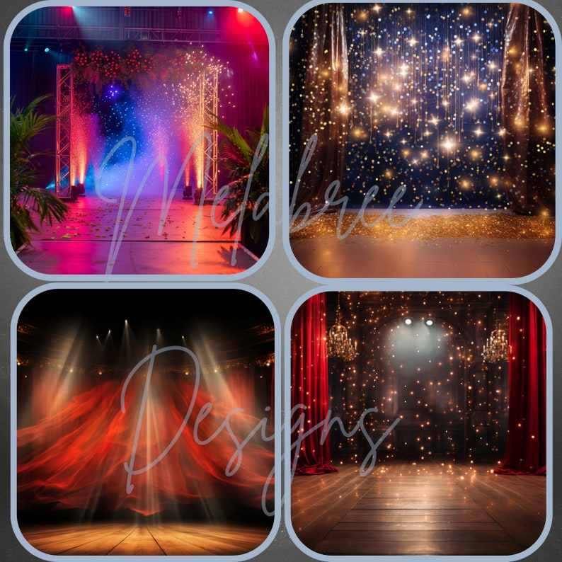 Cheer Digital Backdrop, Cheerleader Backgrounds, Dance Competition ...