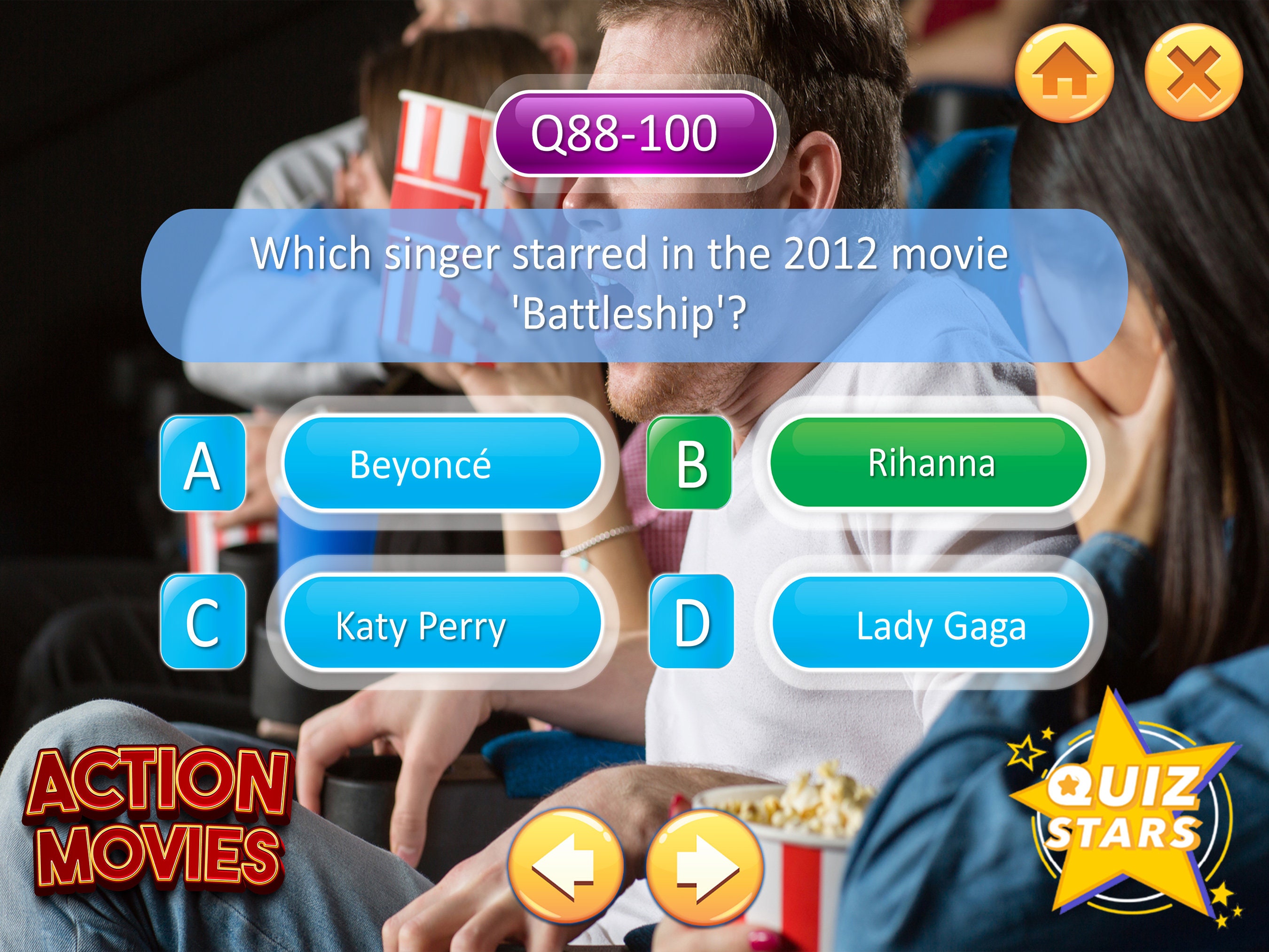 Our Action Movie Quiz is a Fun Trivia Game Perfect Gift for Movie/film ...