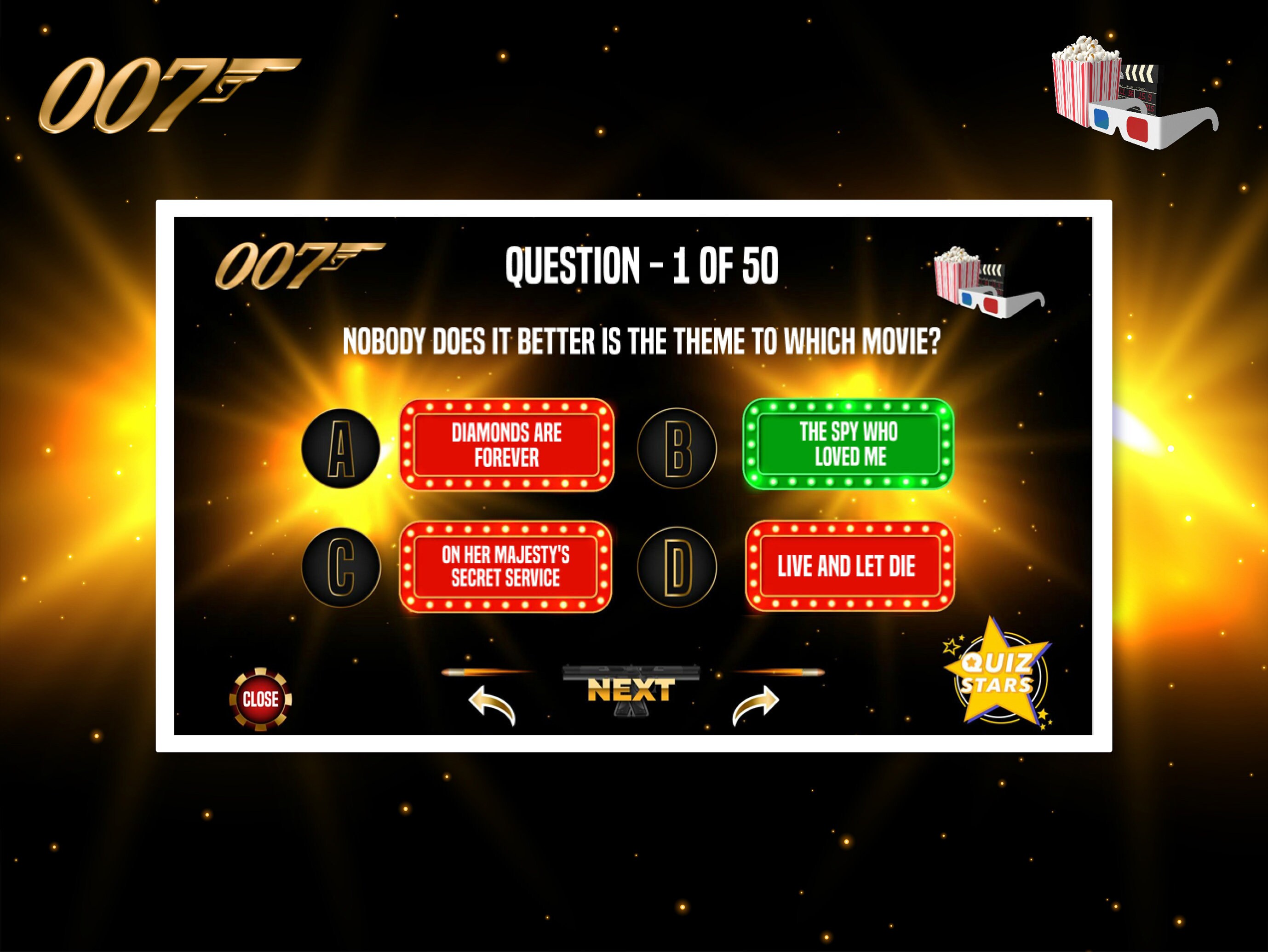 The Ultimate James Bond Trivia Quiz Experience. Powerpoint Download. - Etsy