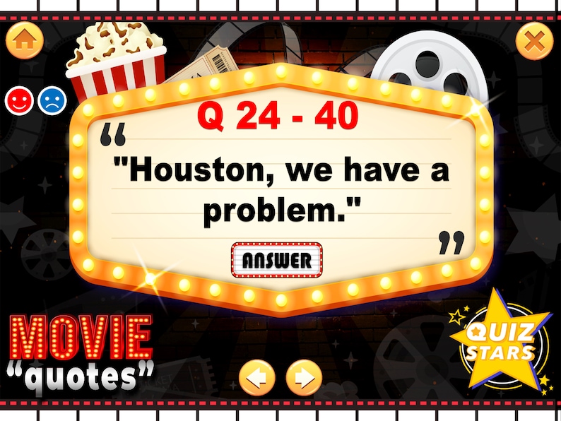Movie Quote Quiz, Fun Trivia Game (powerpoint Download) - Etsy Canada