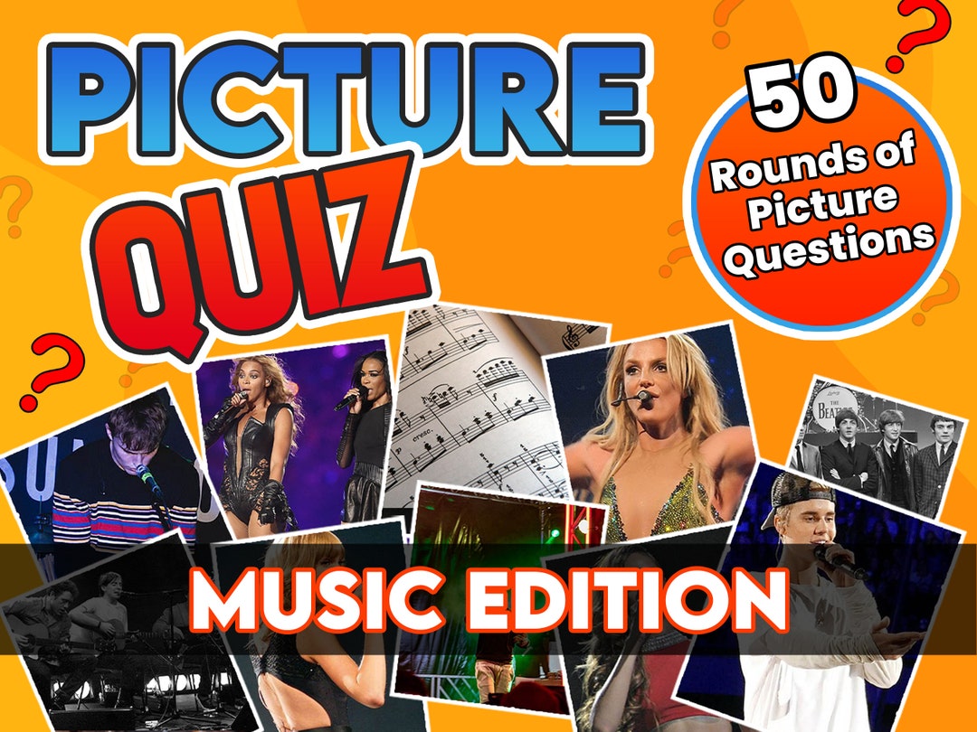 Music Picture Quiz | 50 Rounds Powerpoint Game (digital Download) - Etsy