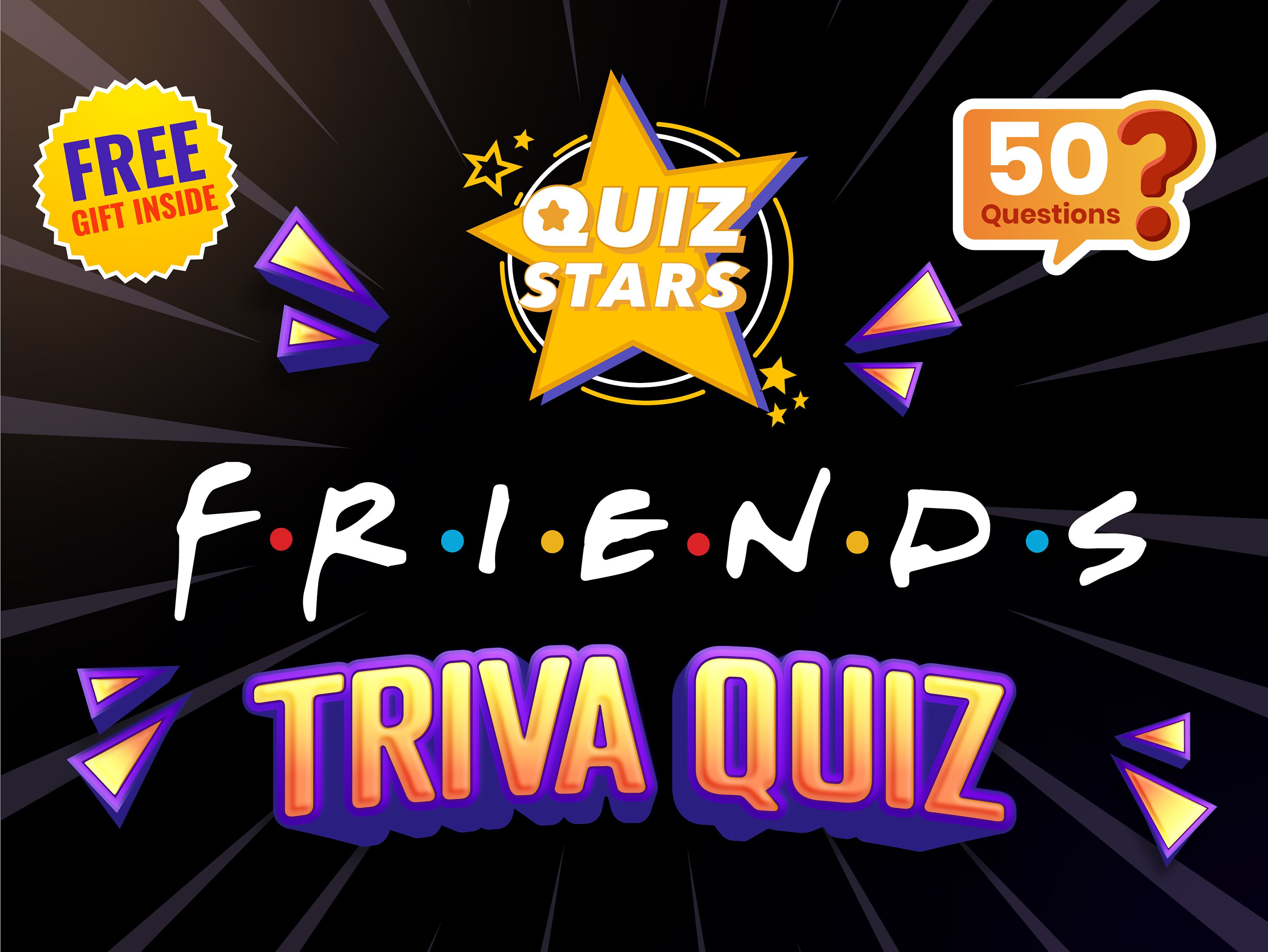 Ultimate Friends TV Show Trivia Quiz. Fun Questions About Ross, Rachel ...