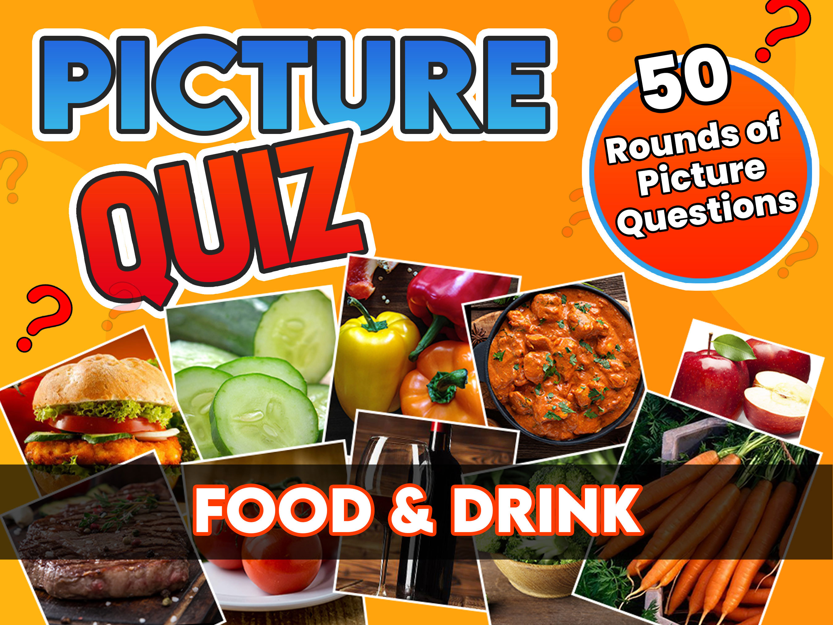 The Ultimate Food and Drink Picture Quiz Use With Power Point and a ...