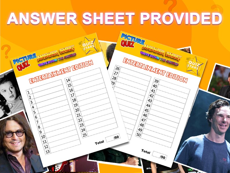 50 Question Picture Quiz Welcome to the Ultimate Test of Your Knowledge ...