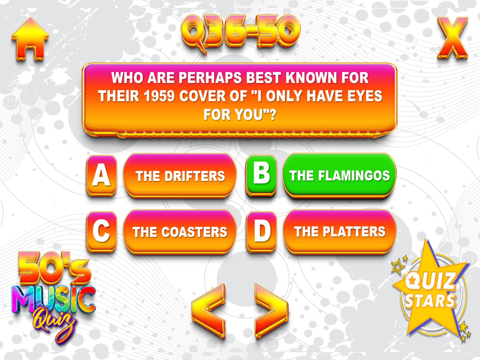 50's Music Trivia Quiz - Rock & Roll Powerpoint Game (digital Download ...