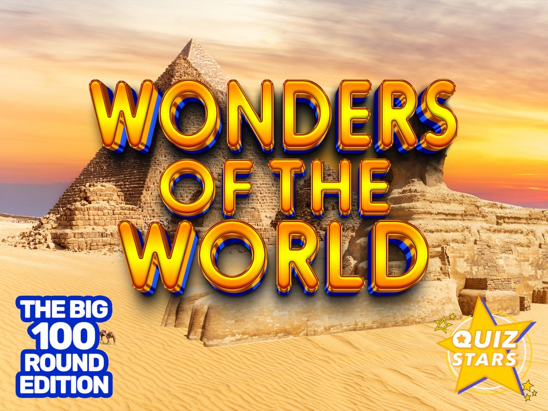 This is a Quiz About Wonders of the World and It's a Fun and ...