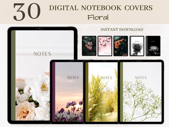Digital Notebook Covers Instant Download Scenery - Etsy