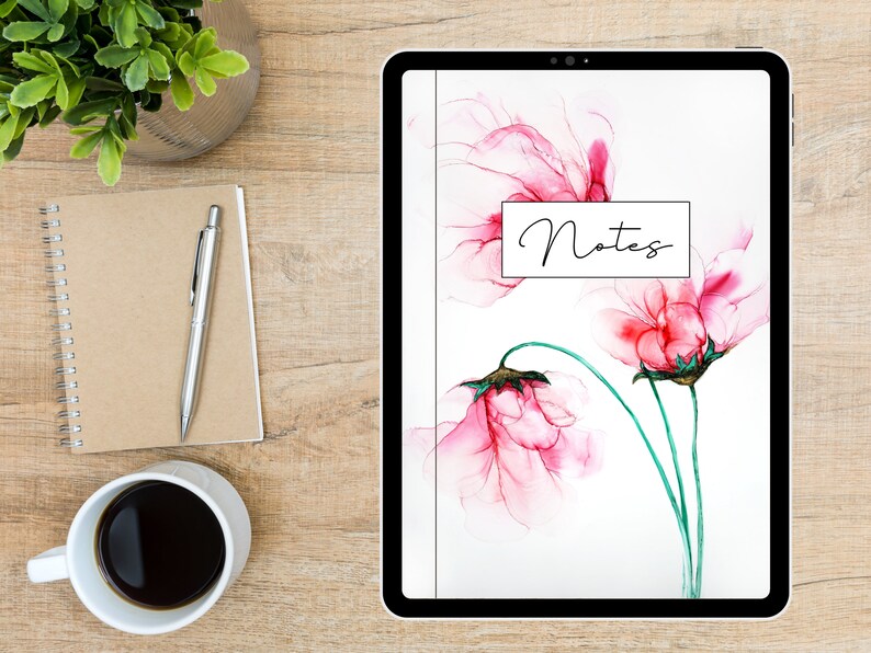 Modern Digital Notebook Covers Digital Covers Instant - Etsy