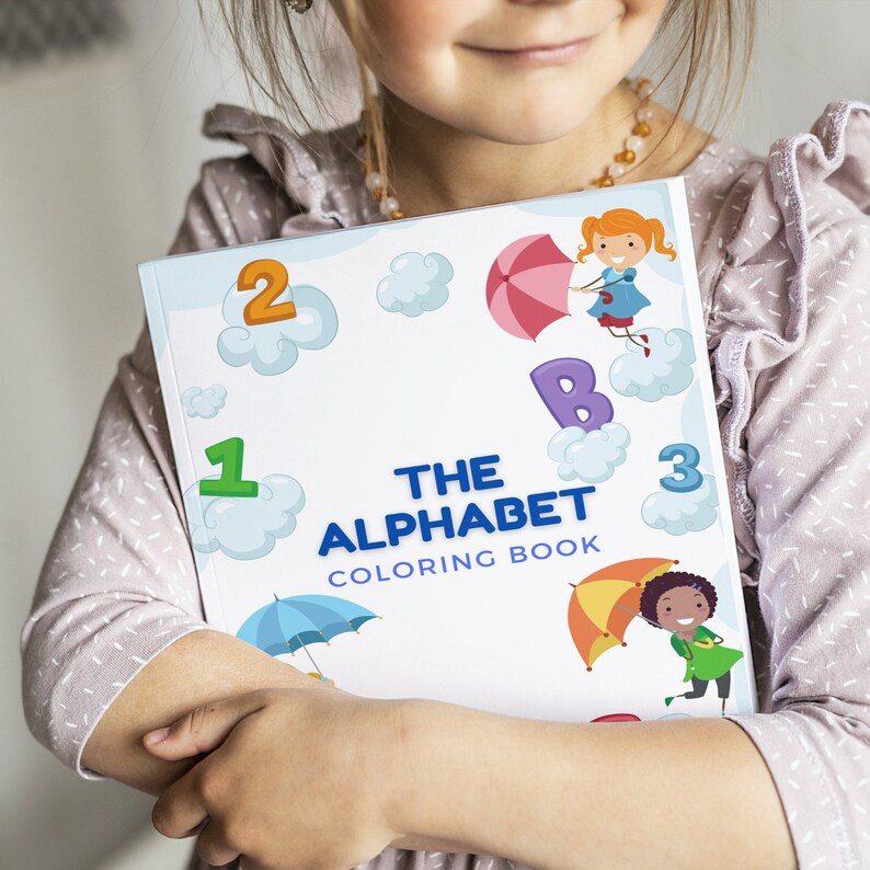 PDF Alphabet Colouring Book, Pages for Kids Activities and Arts ...