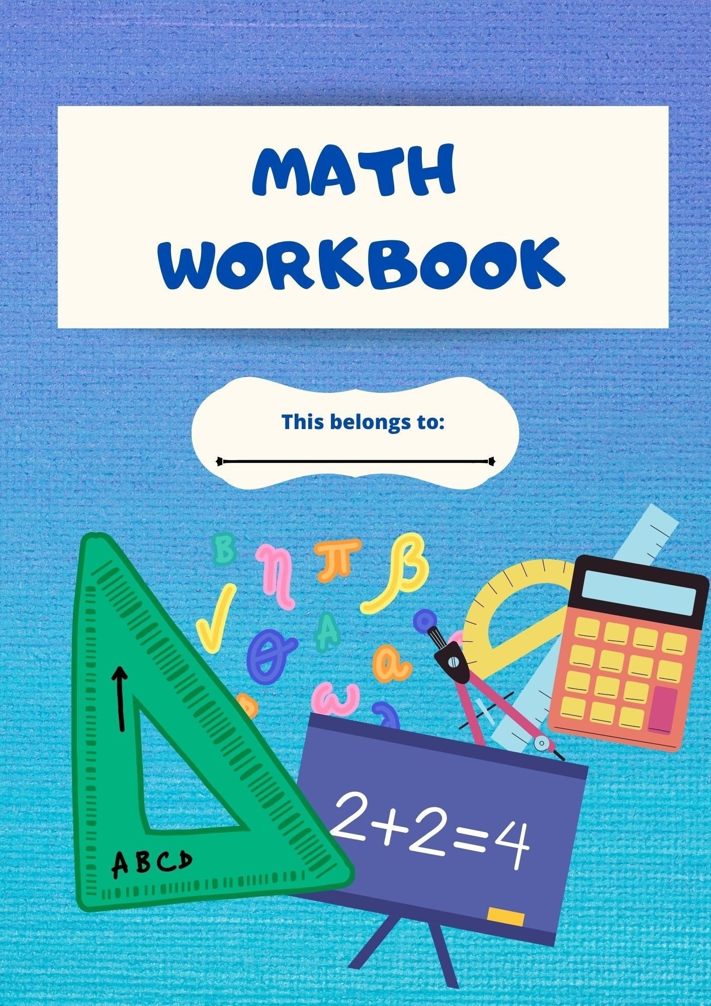 50 Page Maths Busy Book Printable Toddler Activities Preschool - Etsy