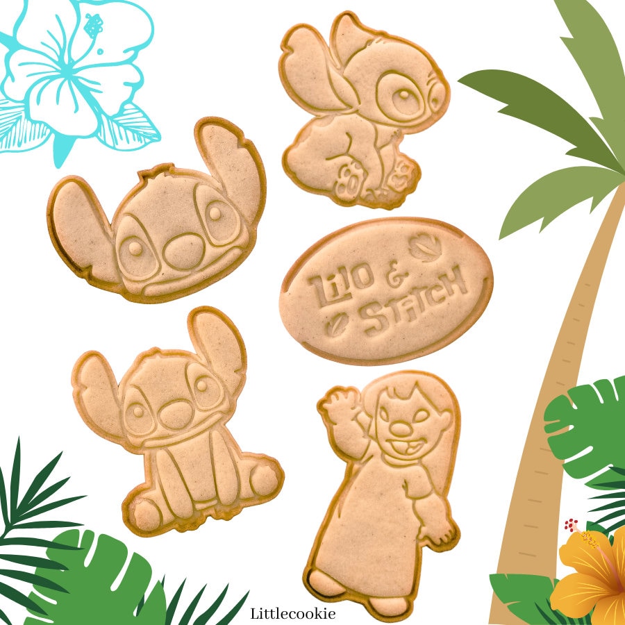 Lilo and Stitch Cookie Cutter Lilo and Stitch Cookie Cutter - Etsy