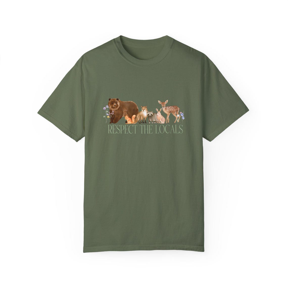 Respect the Locals Tee, Respect Local Wildlife Top, Protect National ...