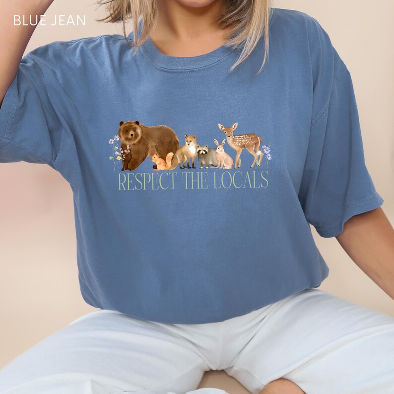 Respect the Locals Tee, Respect Local Wildlife Top, Protect National ...