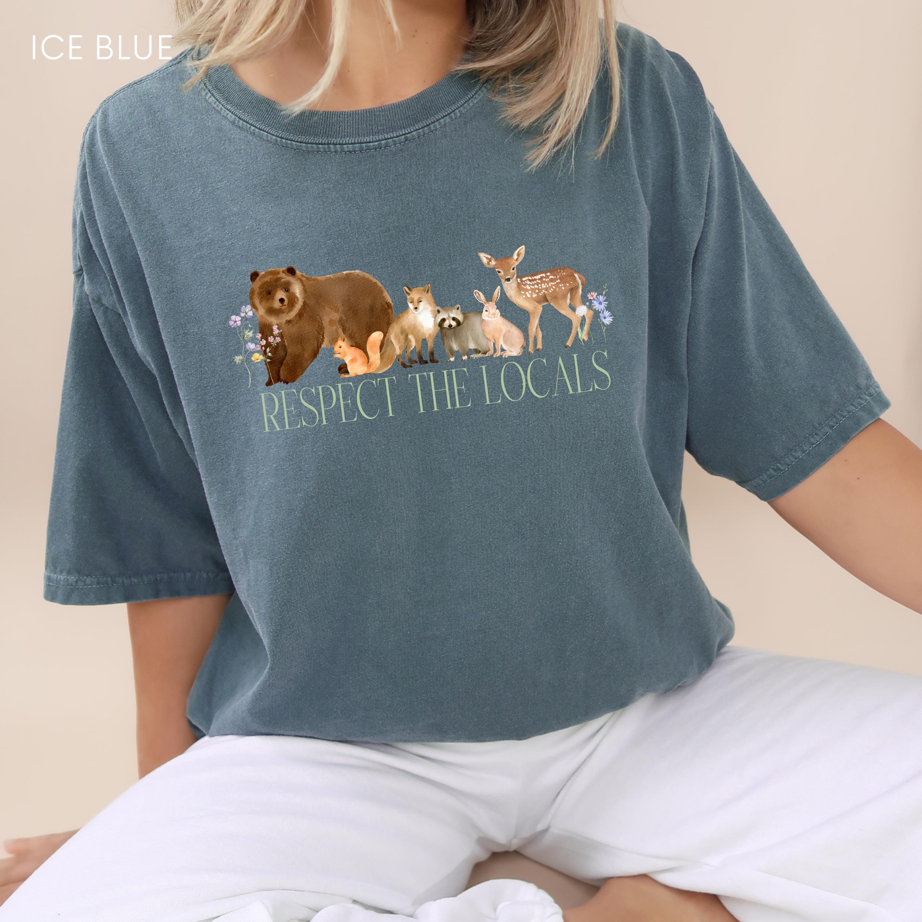 Respect the Locals Tee, Respect Local Wildlife Top, Protect National ...