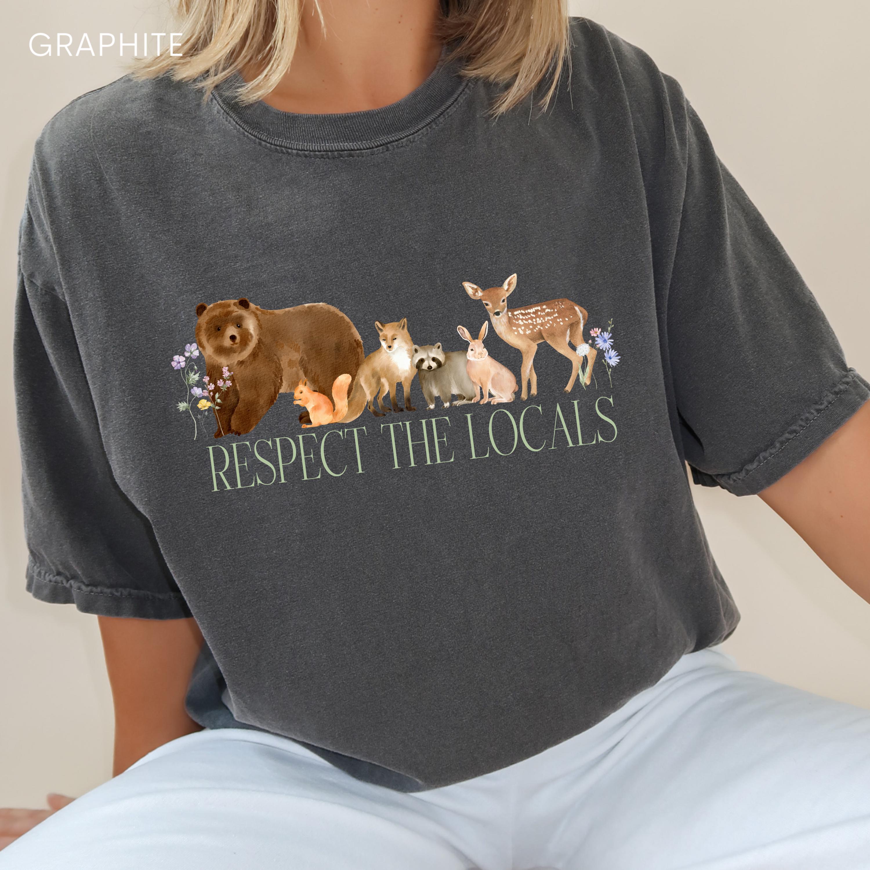 Respect the Locals Tee, Respect Local Wildlife Top, Protect National ...