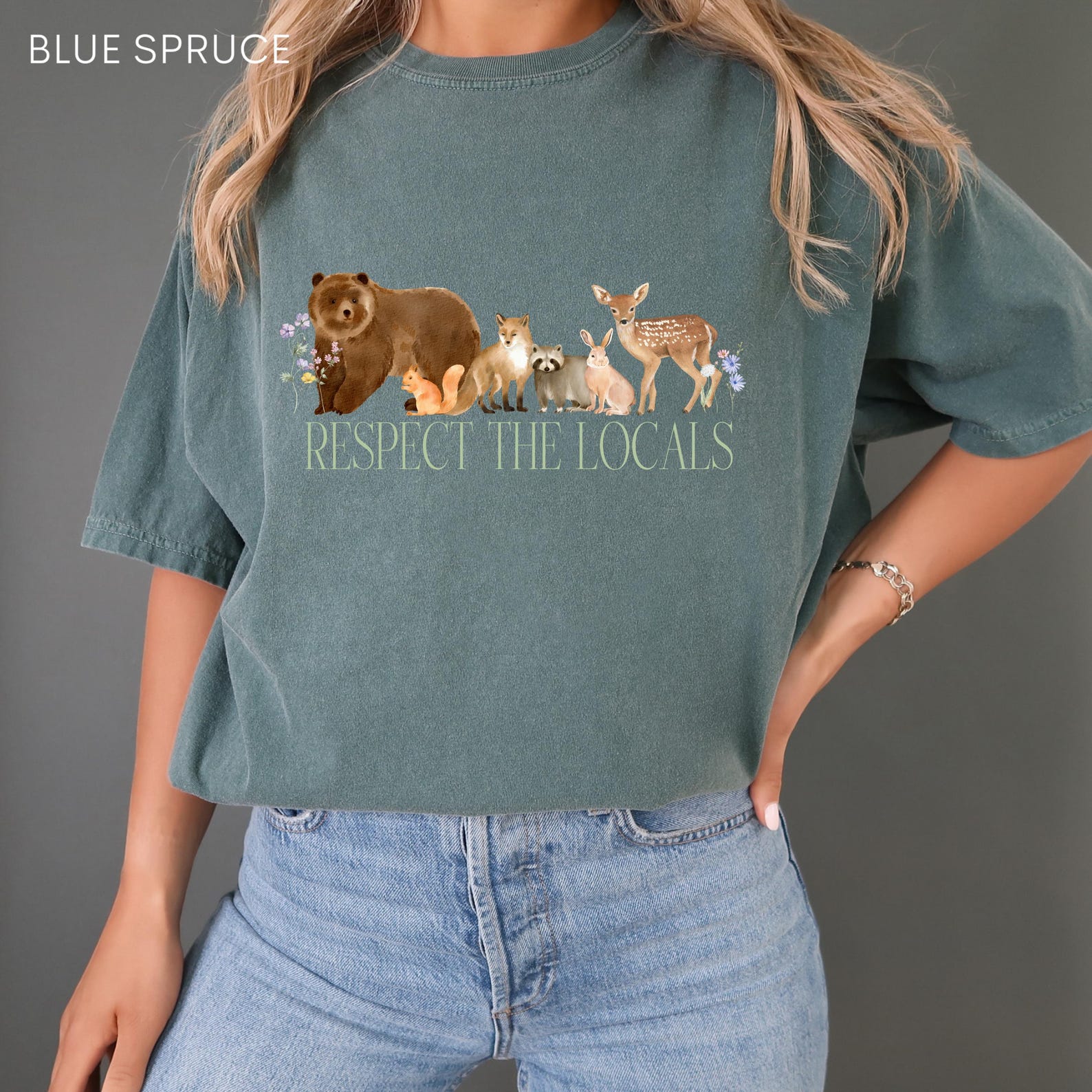 Respect the Locals Tee, Respect Local Wildlife Top, Protect National ...