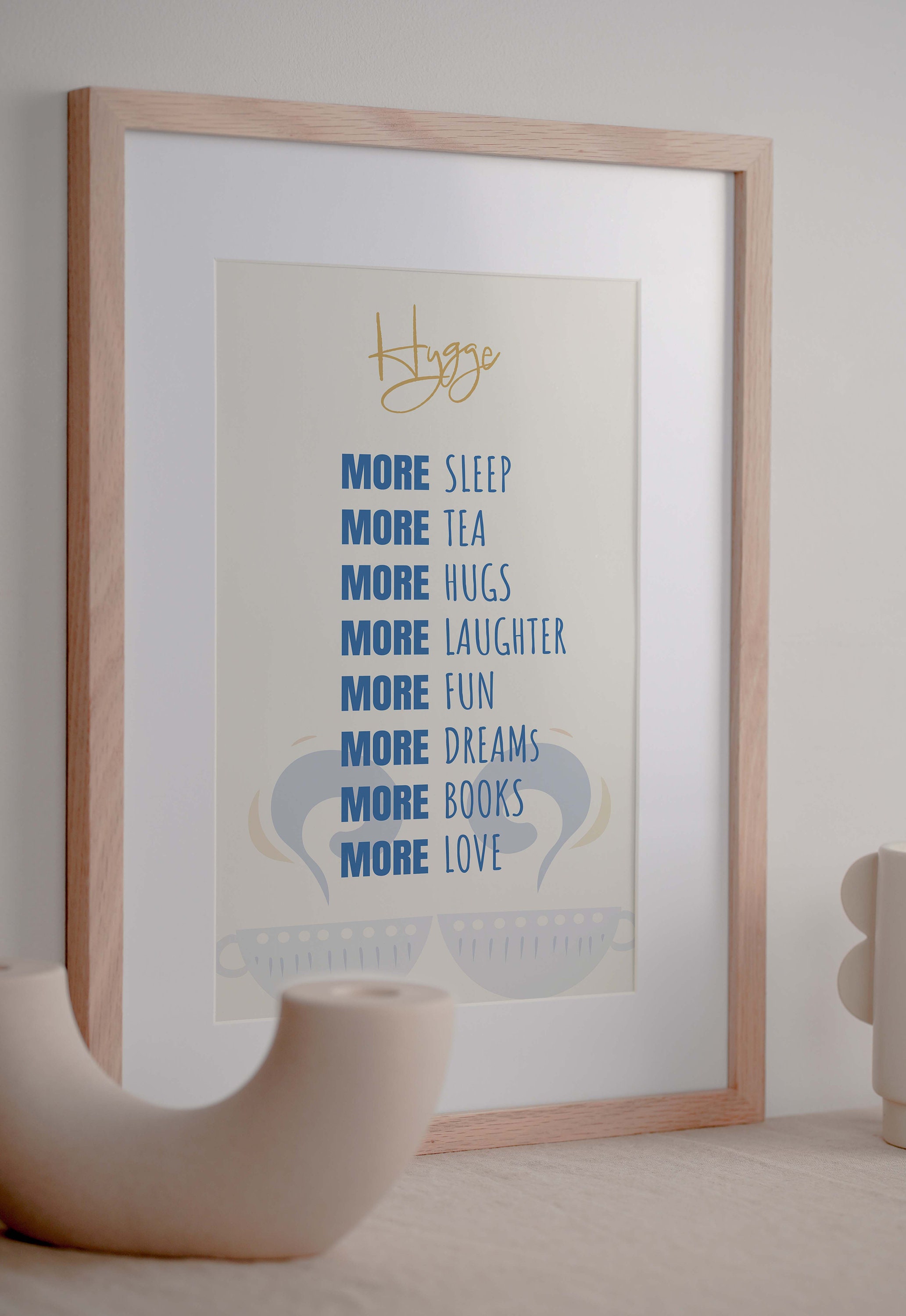 Hygge Wall Art, Danish Wall Art, Inspirational Print, Hygge Art ...